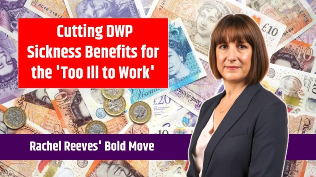 Rachel Reeves' Bold Move - Cutting DWP Sickness Benefits for the 'Too Ill to Work'